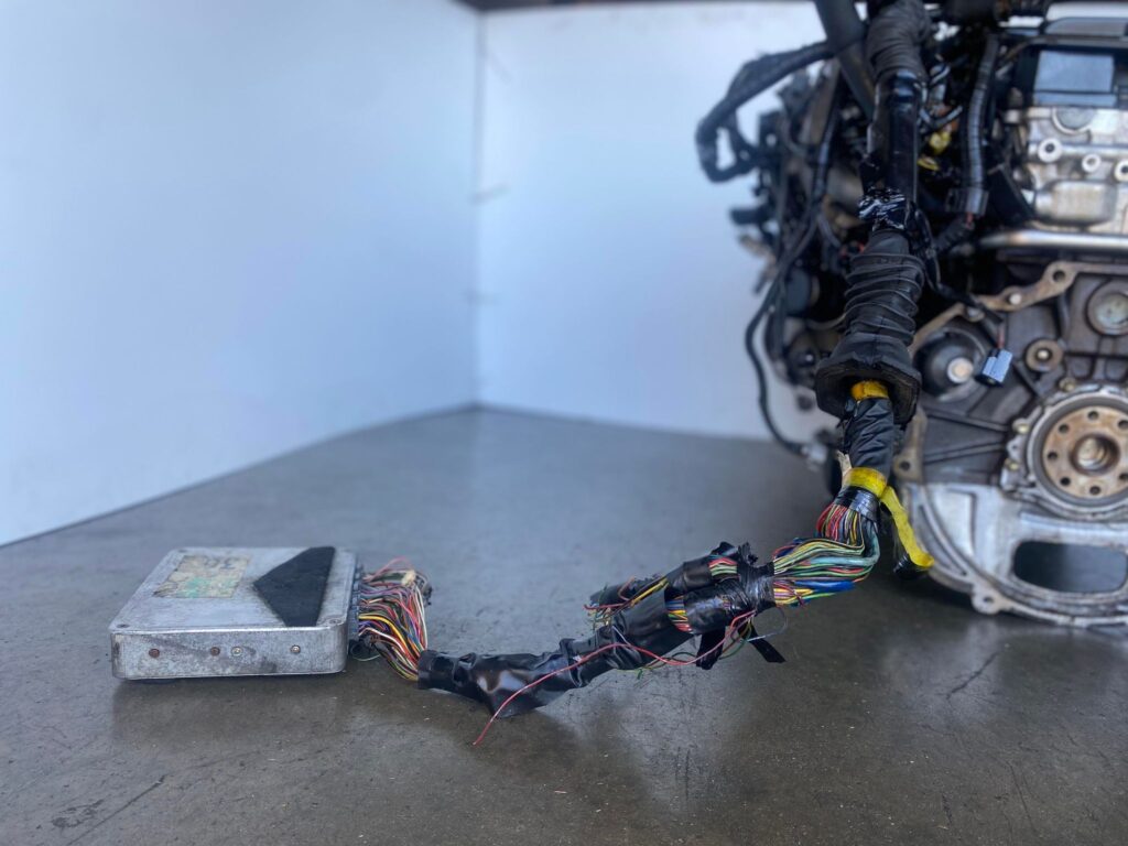 JDM USED TOYOTA SUPRA/SOLARA 2.5L 1JZ TURBO COMPLETE ENGINE WIRE, ECU ...