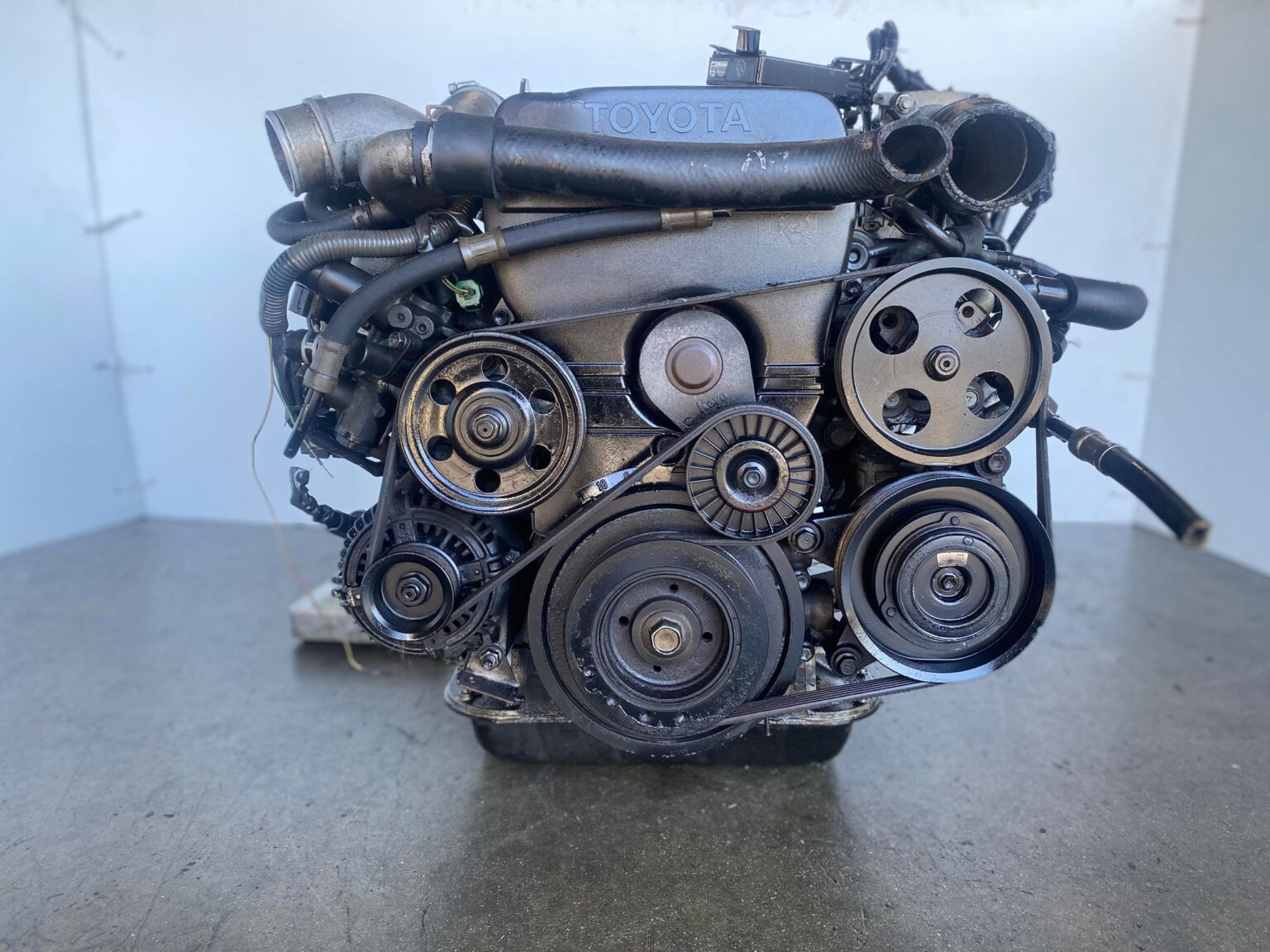 JDM USED TOYOTA SUPRA/SOLARA 2.5L 1JZ TURBO COMPLETE ENGINE WIRE, ECU ...