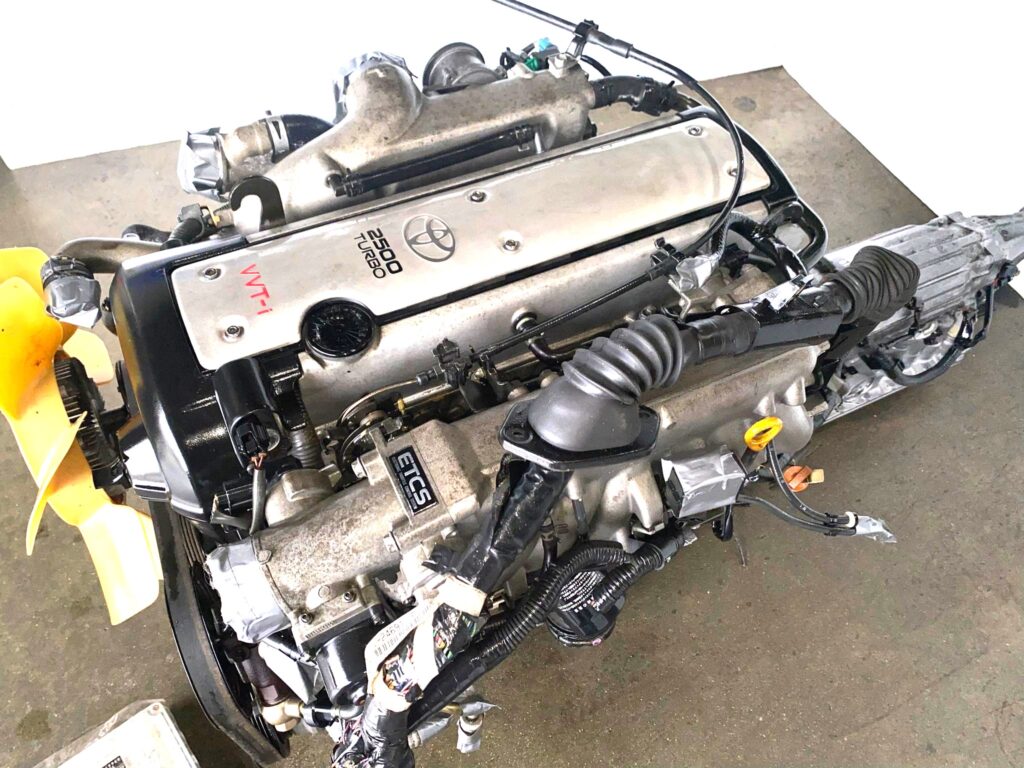 JDM USED TOYOTA 1JZ ETC-S TURBO REAR SUMP VVTI NON IMMOBALIZED ENGINE ...