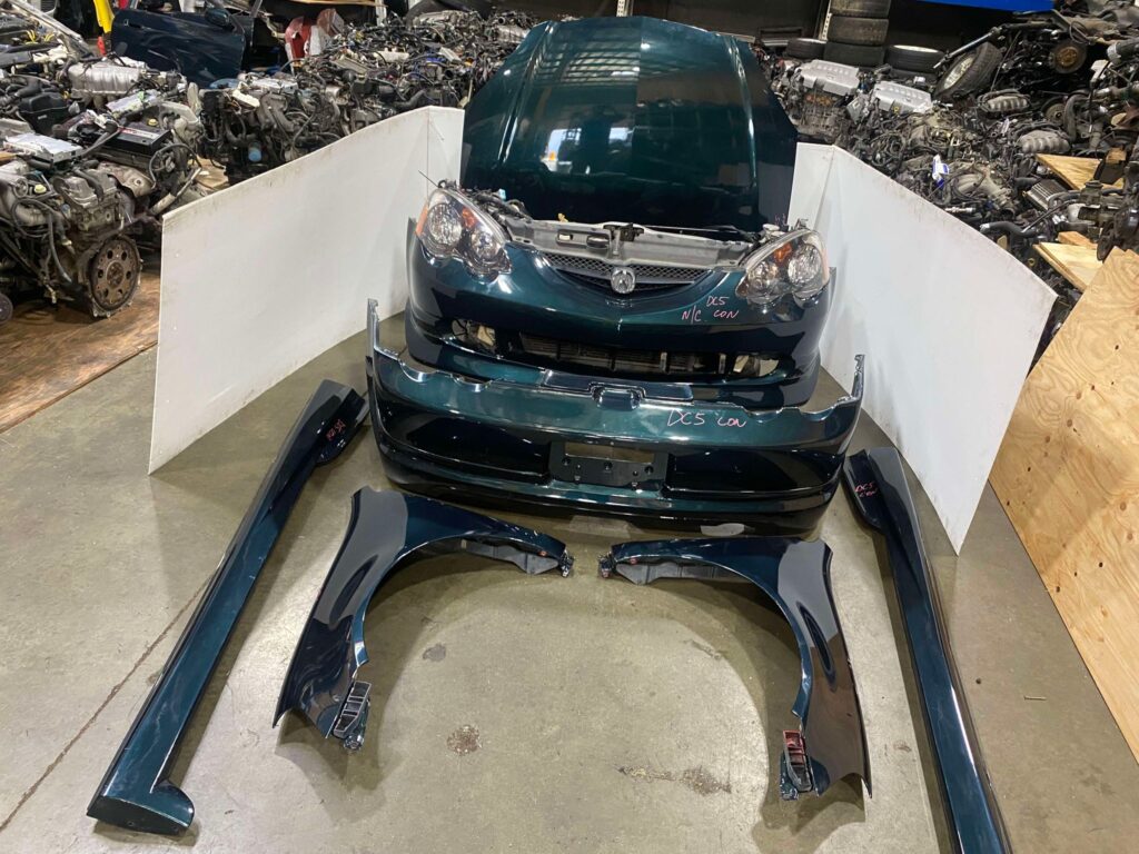 JDM HONDA RSX , DC5 TYPE R FRONT END 2002-2004 ACURA RSX FRONT NOSE CUT - JDM California Motors